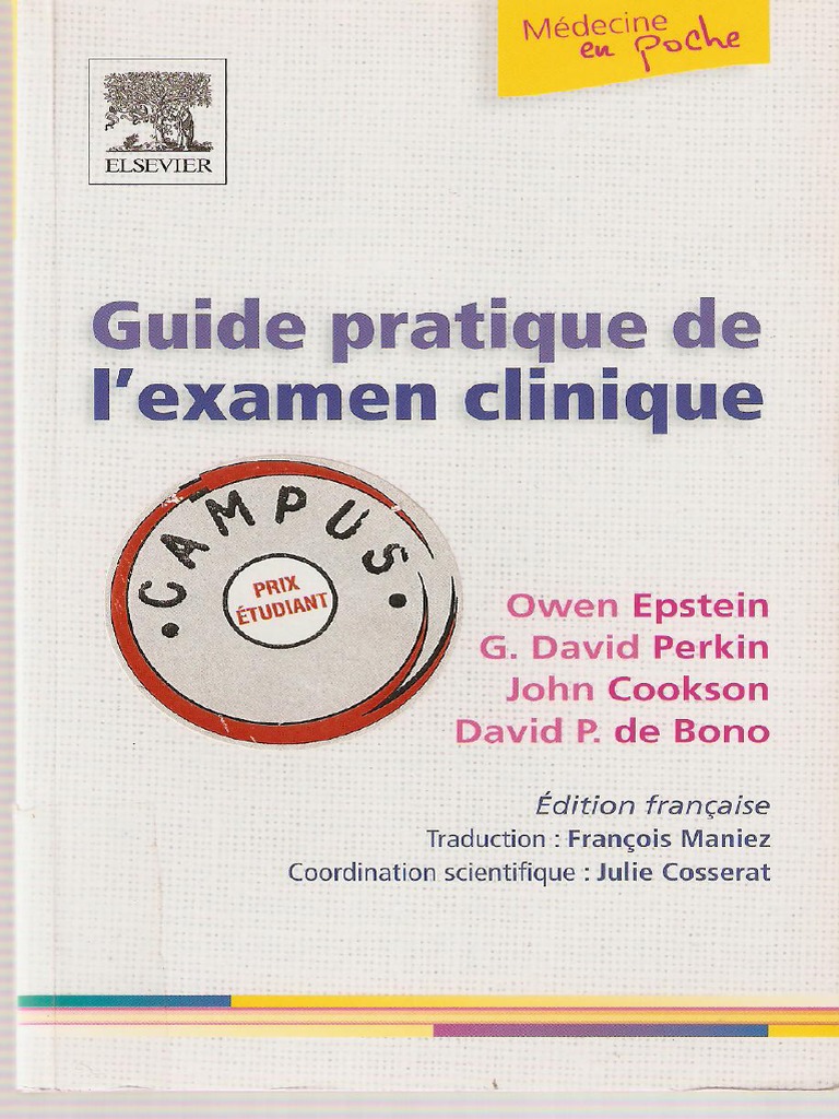 Guide Pratique de L - Examen Clinique | PDF