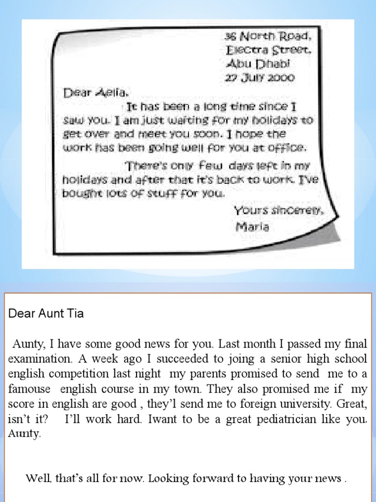 Personal Letter | PDF