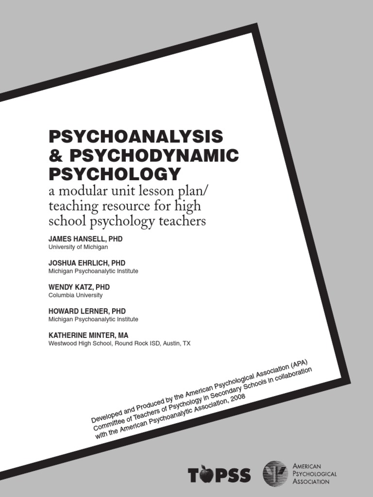 Psychoanalysis | PDF | Psychoanalysis | Id