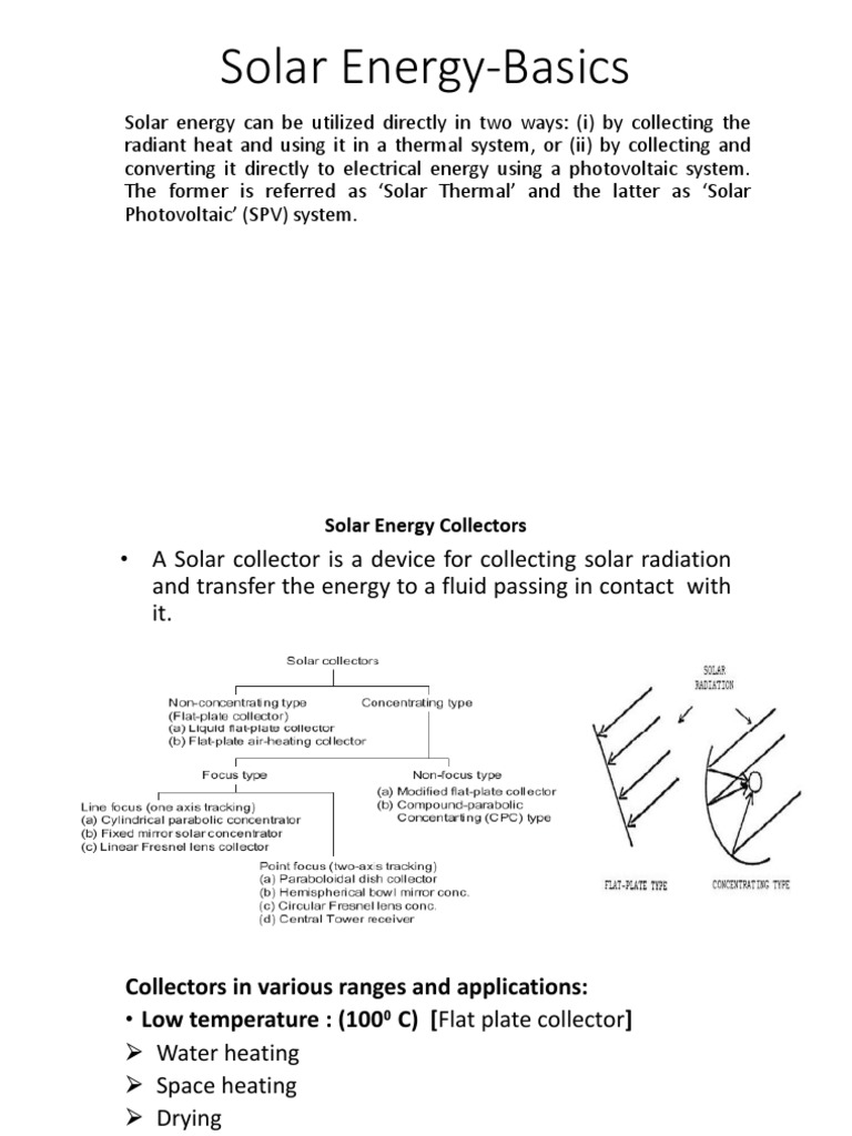 Solar Energy Basics | PDF | Semiconductors | Solar Cell