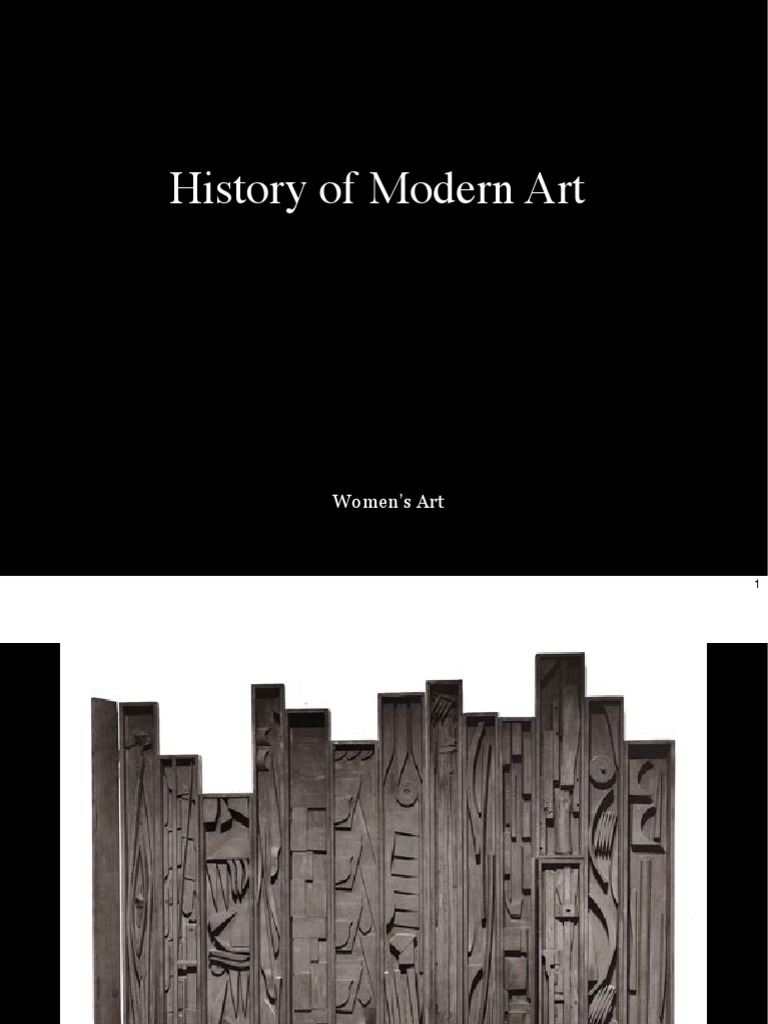 Women's Art Slides (Week 7) | PDF