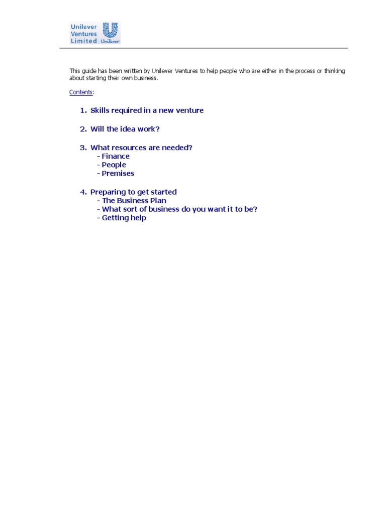 Start Up Guide | PDF | Partnership | Business