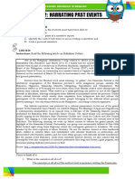 Anchoring Script For A Cultural Event | PDF