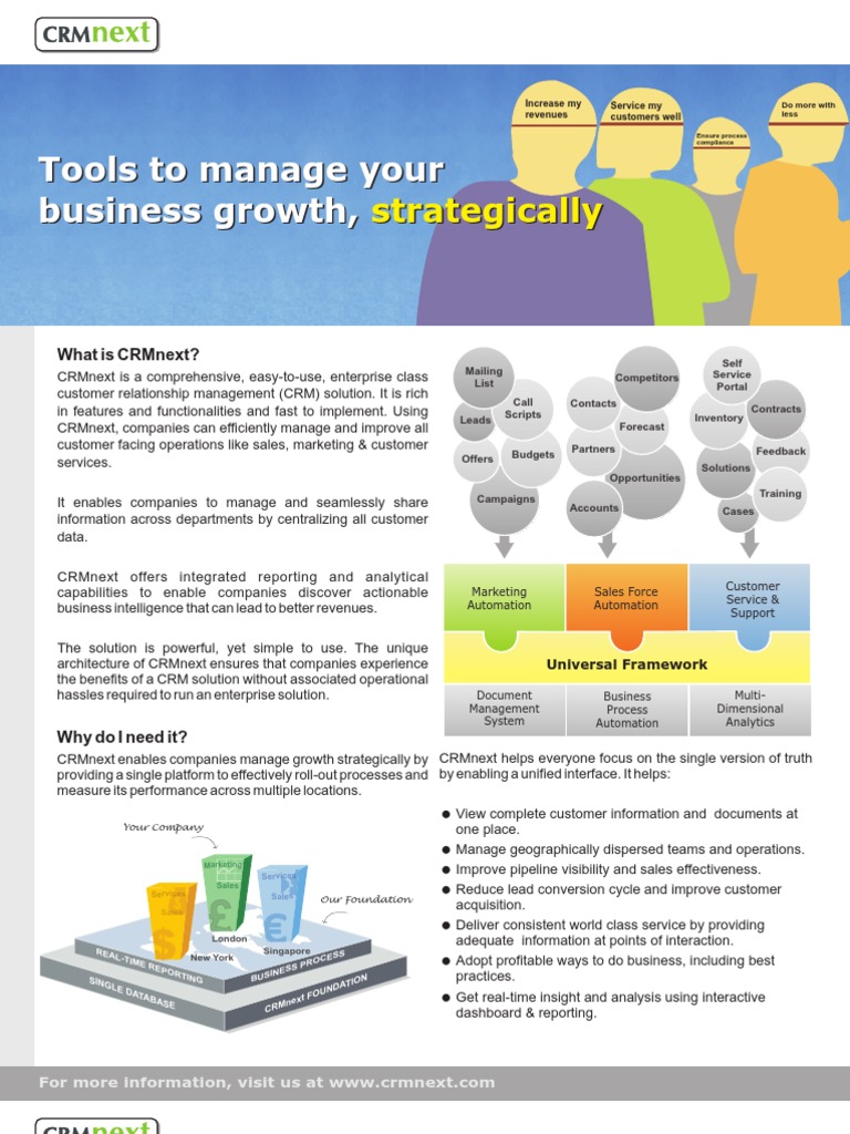CRM Solution - CRMnext | PDF | Customer Relationship Management | Analytics