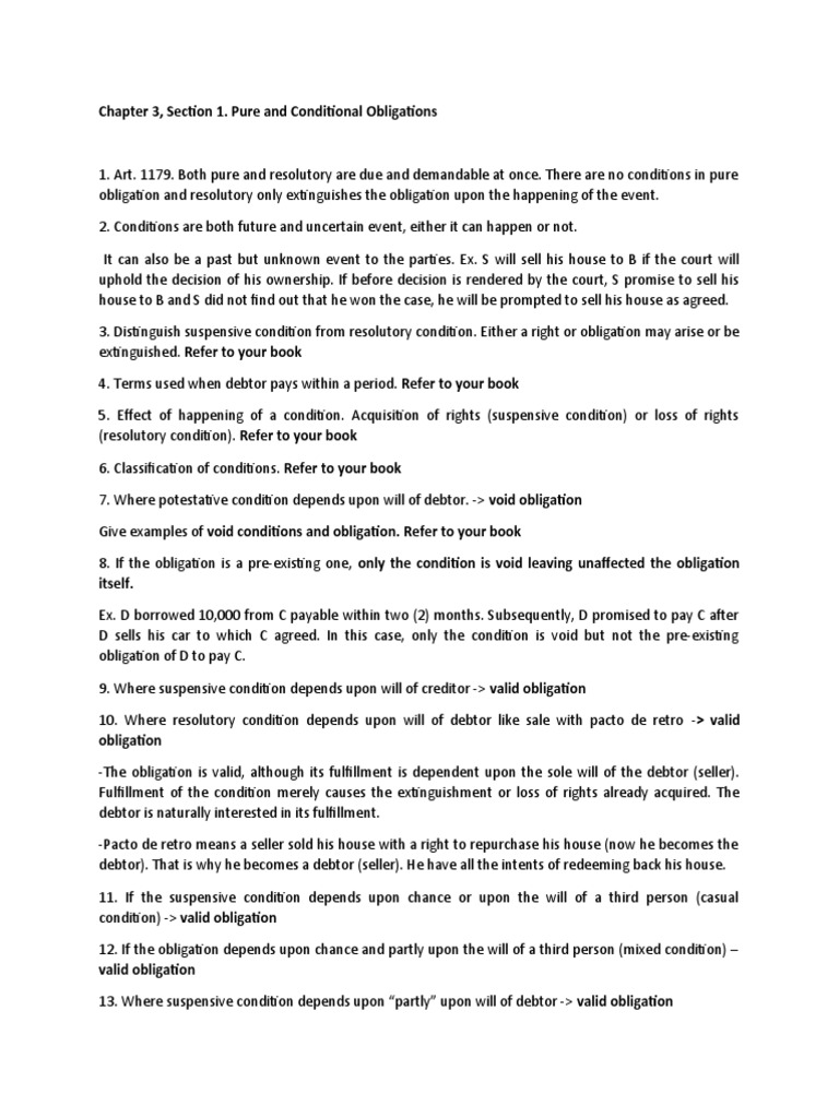 Notes Chapter 3 Section 1 2 | PDF | Law Of Obligations | Legal Remedy Notes Chapter 3 Section 1 2 | PDF | Law Of Obligations | Legal Remedy
