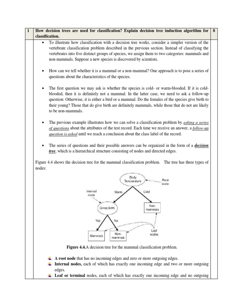Module4 Qb 1 Pdf Statistical Classification Bayesian Network