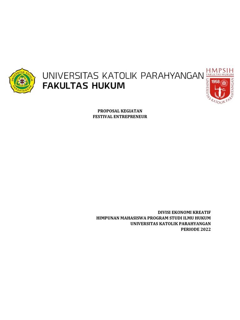 (Edited) Proposal Fest Entre-2 | PDF