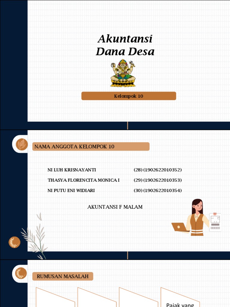 Kelompok 10 - Perpajakan Yang Terkait Dengan Dana Desa | PDF