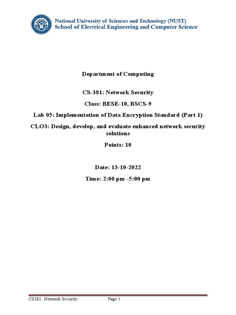Lab 05 | PDF | Encryption | Secrecy