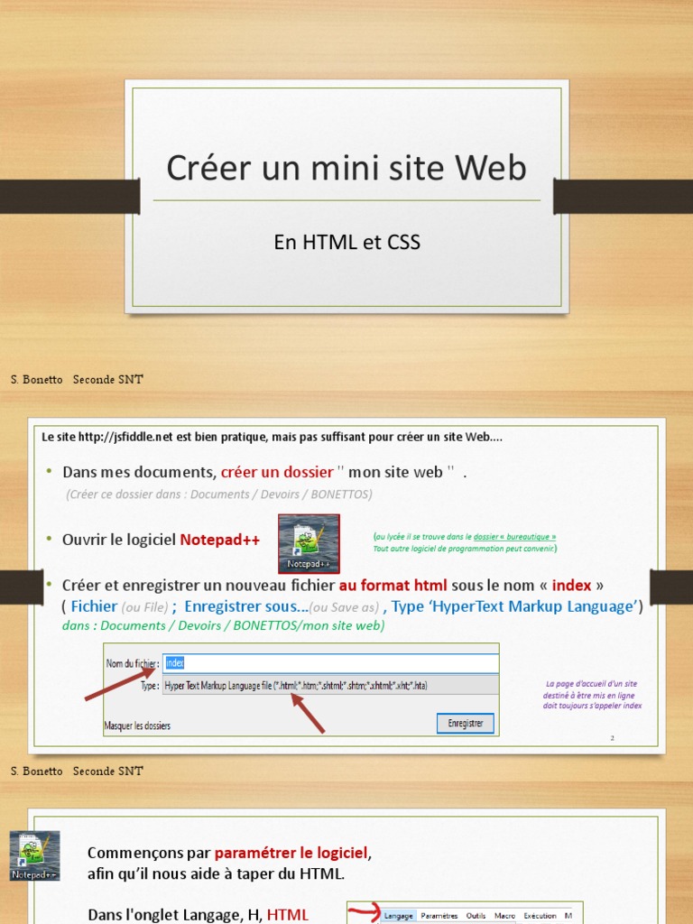 W4 Mini Projet Web | PDF | Html | Langage de balisage