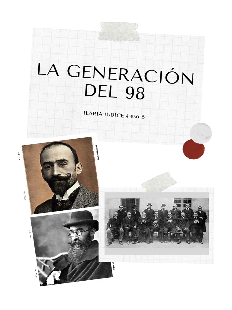 La Generación Del 98 | PDF