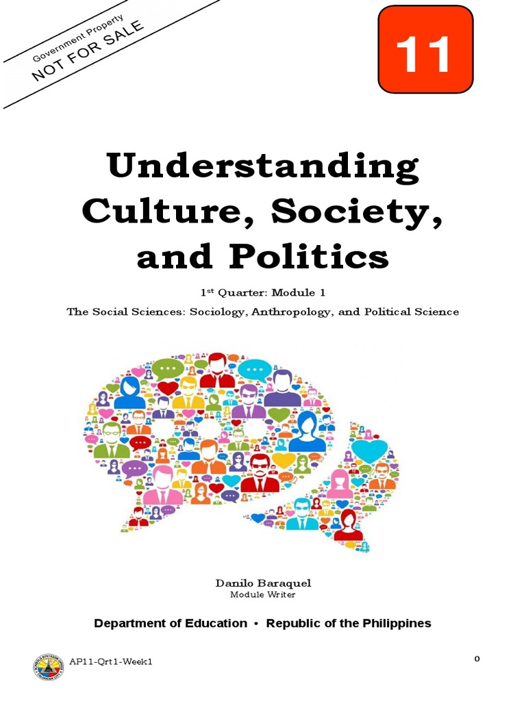 UCSP Week 1 | PDF | Sociology | Anthropology