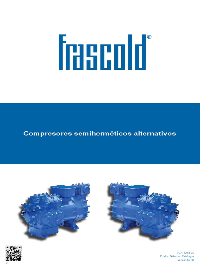 Frascold Catálogo | PDF | Ingeniería de confiabilidad | Refrigeración