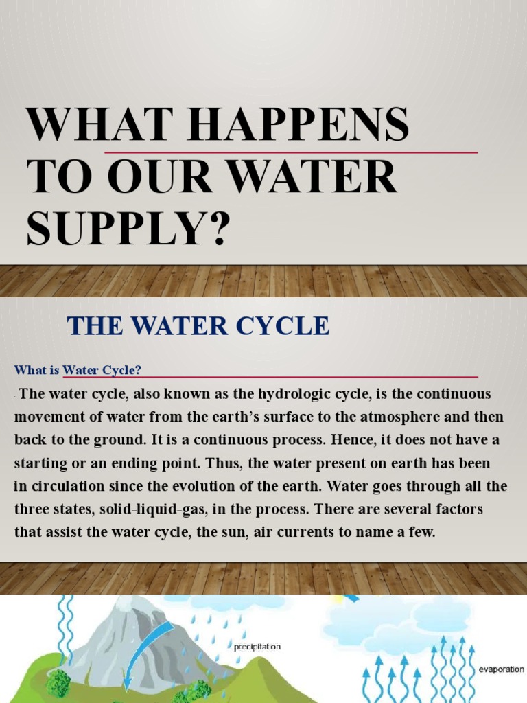 Water Cycle | PDF | Water | Water Cycle