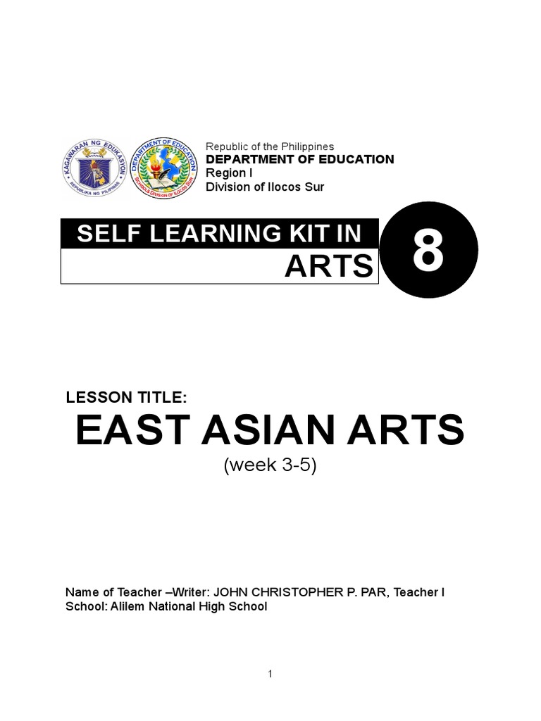 East Asian Arts: Self Learning Kit in | PDF | Paintings | East Asia