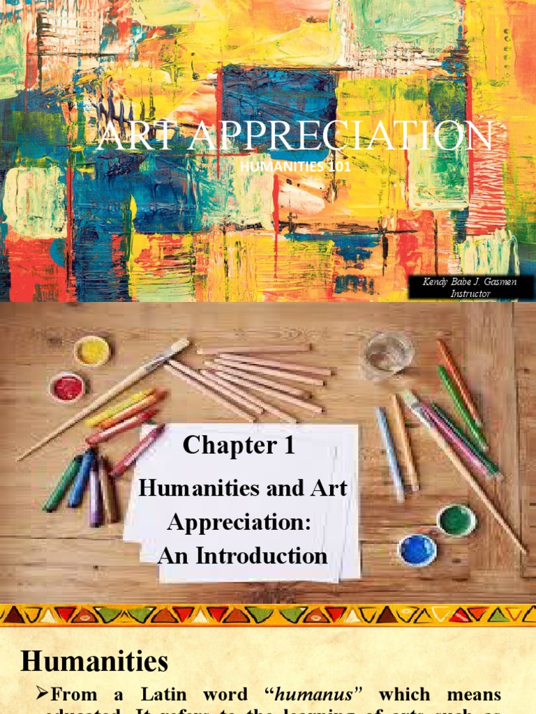 Art Appreciation | PDF | The Arts | Humanities