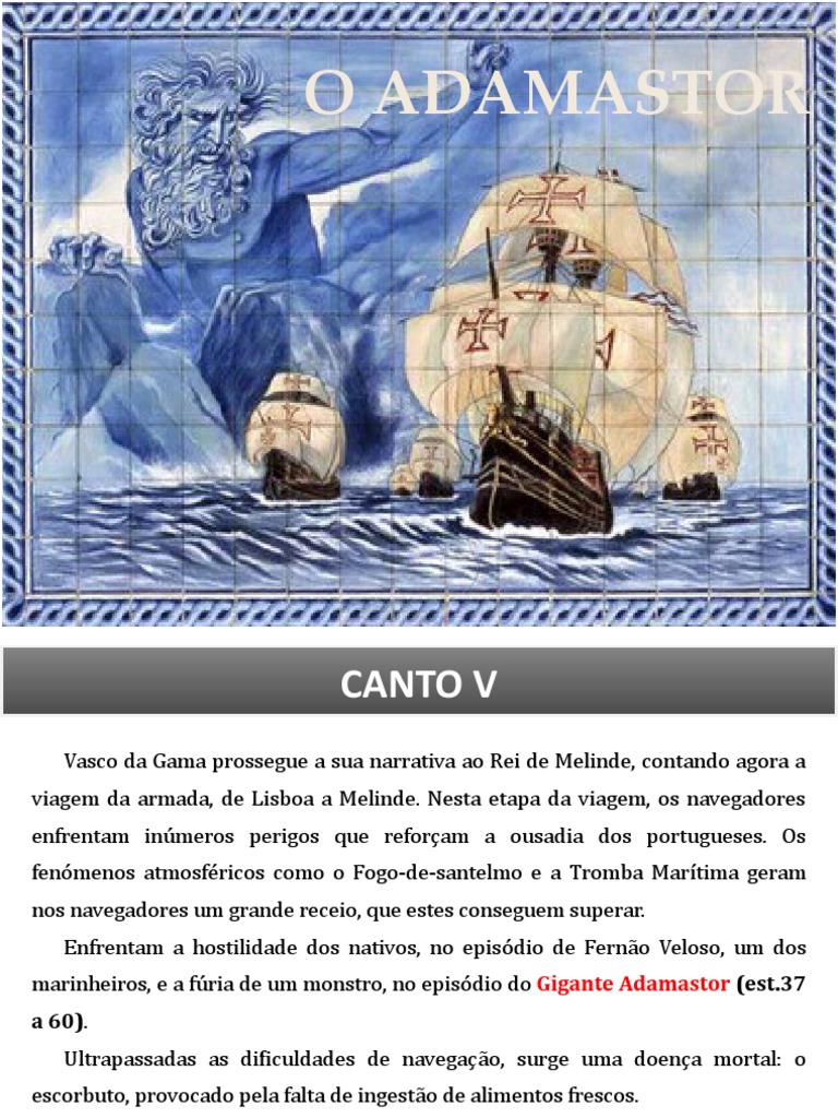 O Gigante Adamastor | PDF