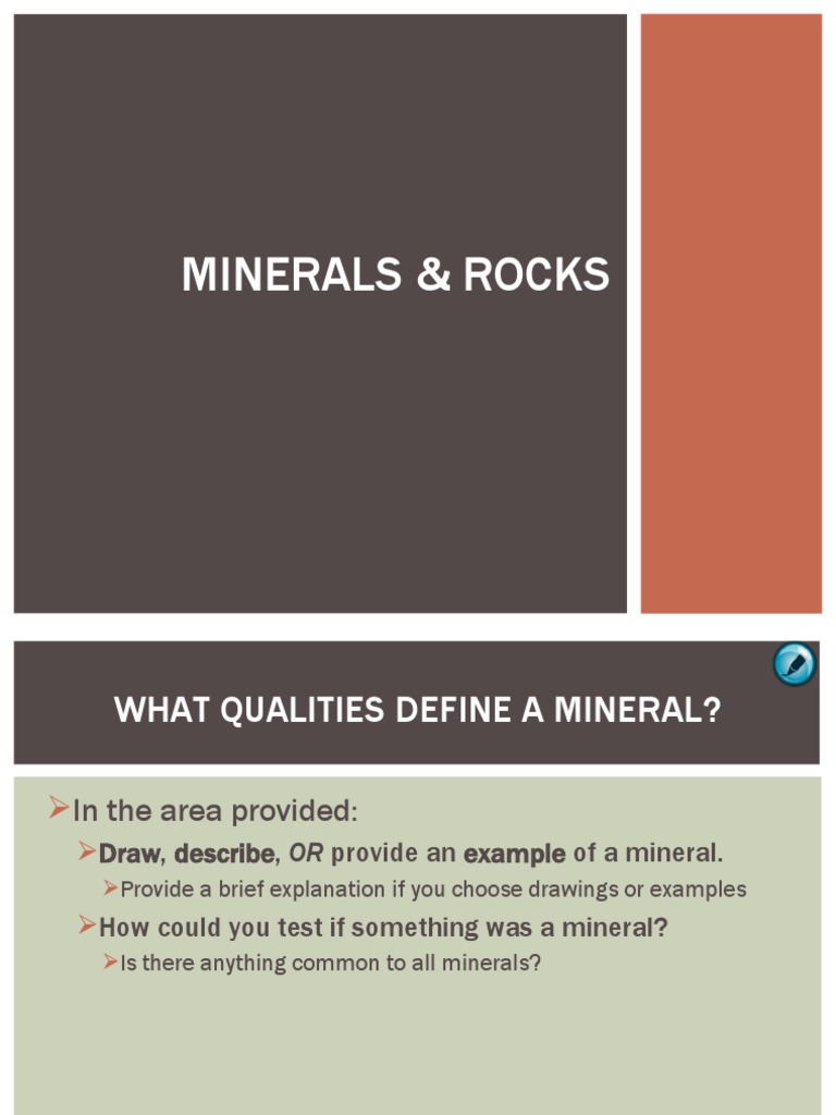 Chapter 2 Minerals | Descargar gratis PDF | Minerals | Gemstone