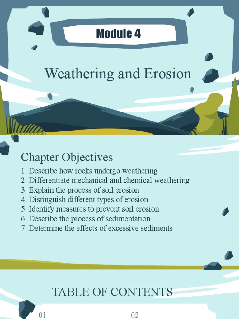 Chapter 4 Geologic Processes On Earths Surface | PDF | Weathering | Erosion