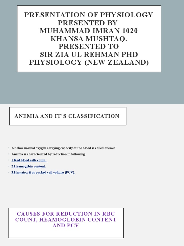 Understanding Anemia: Types and Causes | PDF | Anemia | Vitamin B12