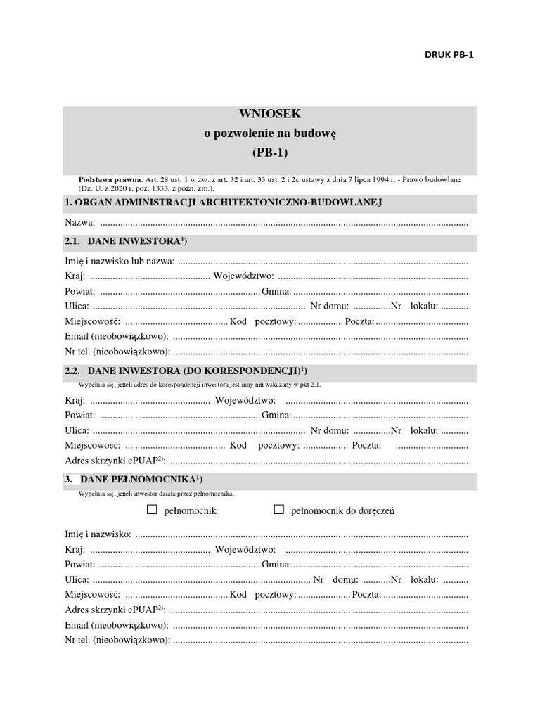 PB 1 Starostwo | PDF