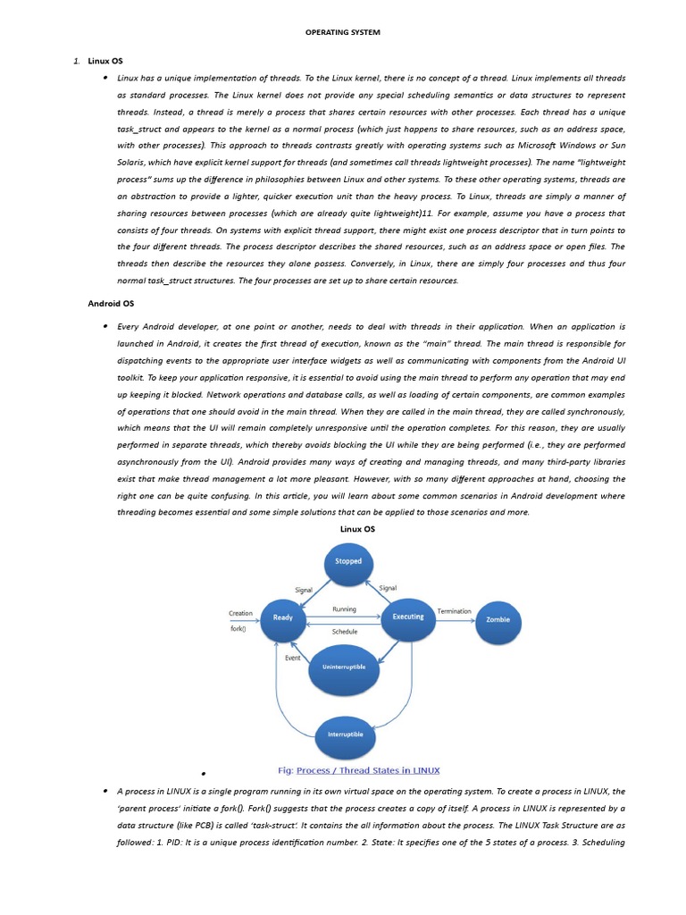 Practice Exercise Threads | PDF | Thread (Computing) | Process (Computing)