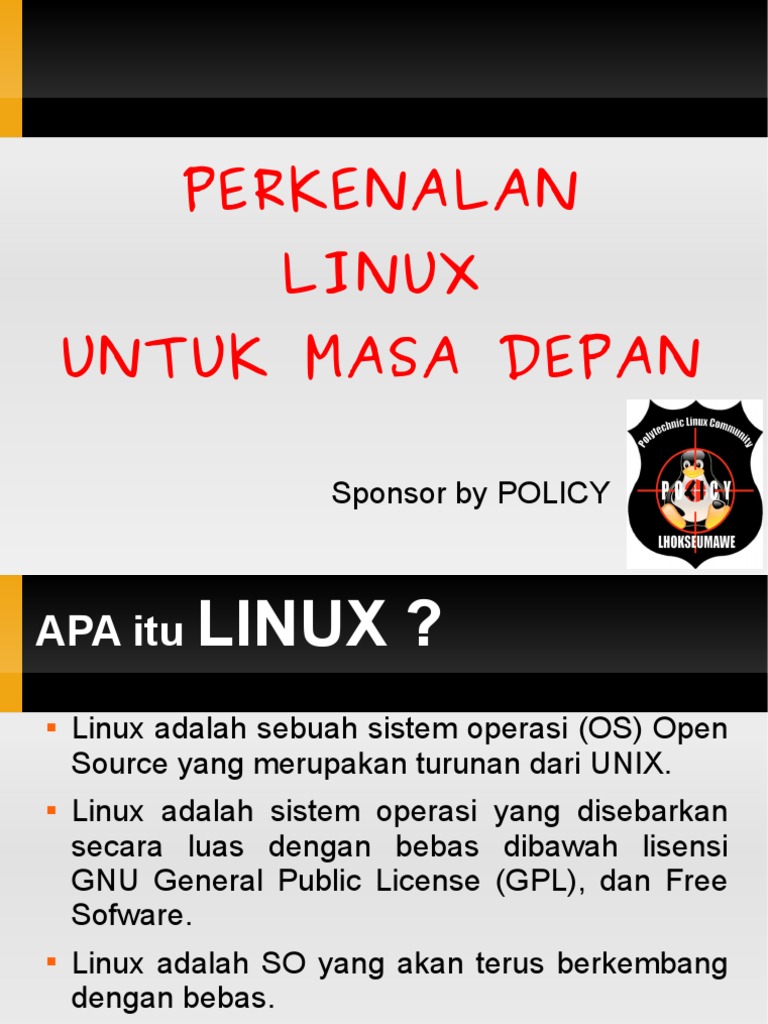 Pengenalan Linux | PDF