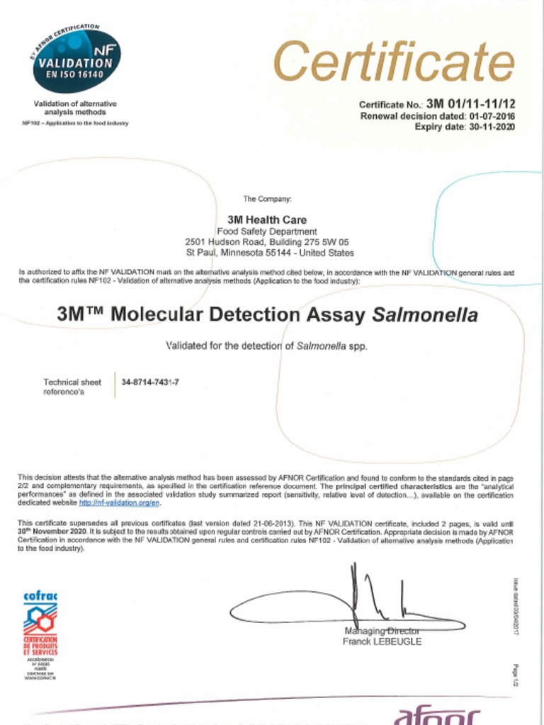 Detección Molecular 3M MDS | PDF