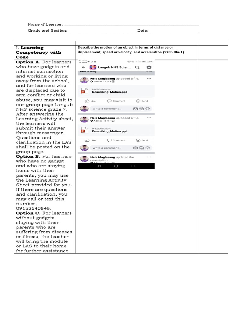 Lesson Plan | PDF | Speed | Acceleration