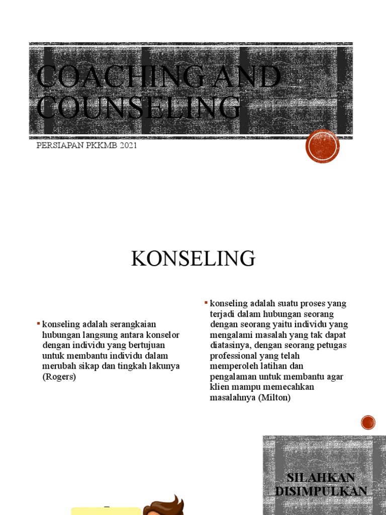 Presentasi Coaching and Counseling | PDF