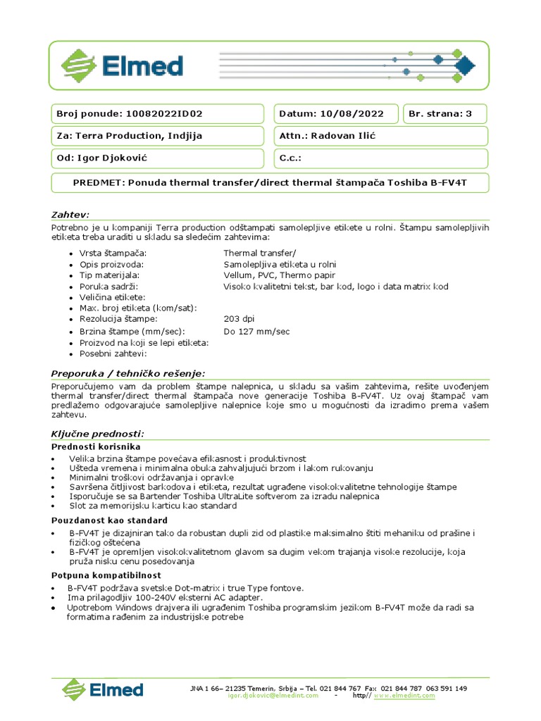 Terra Production, Toshiba B-FV4T 200dpi | PDF
