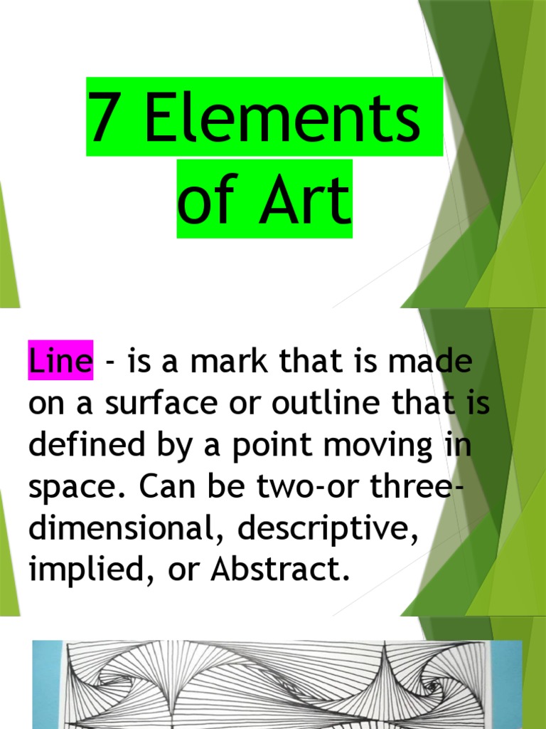 Exploring the Seven Elements of Art and Principles of Design | PDF