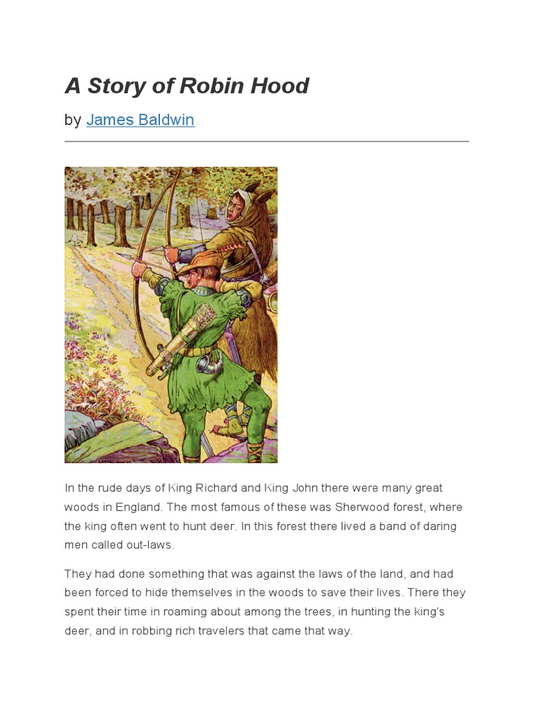 A Story of Robin Hood | PDF | Seed | Robin Hood