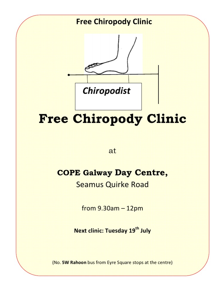 Chiropody Clinic Poster | PDF