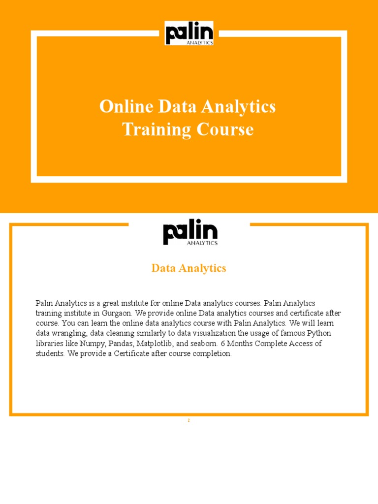Online Data Analytics Tra.9585569.powerpoint | PDF