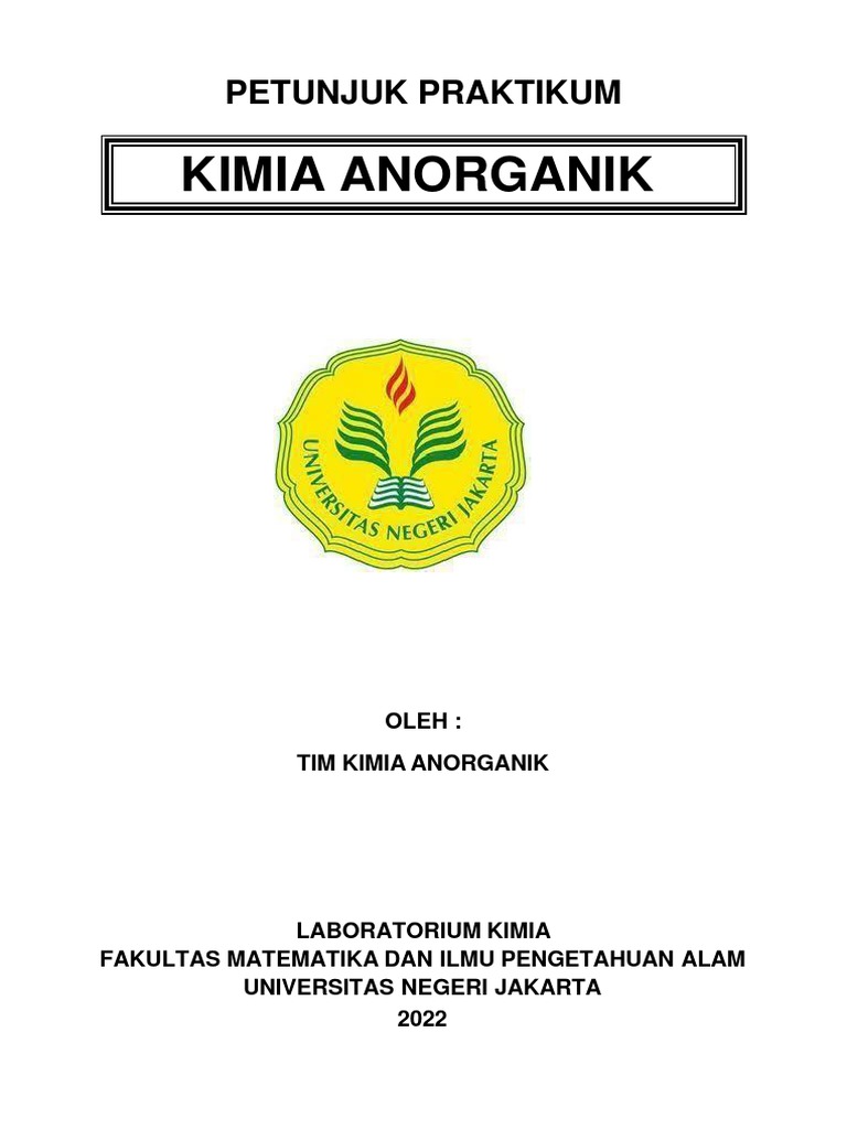 Petunjuk Prak Kimia Anor | PDF