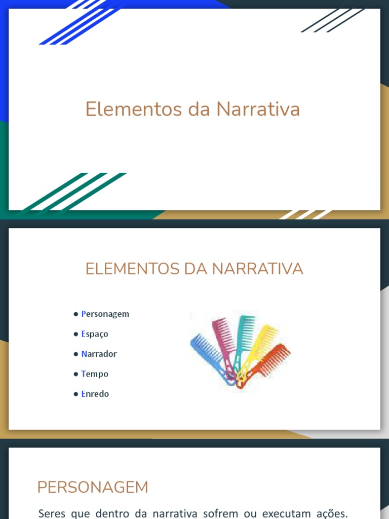 Elementos Da Narrativa | PDF | Tempo | Enredo (narrativa)