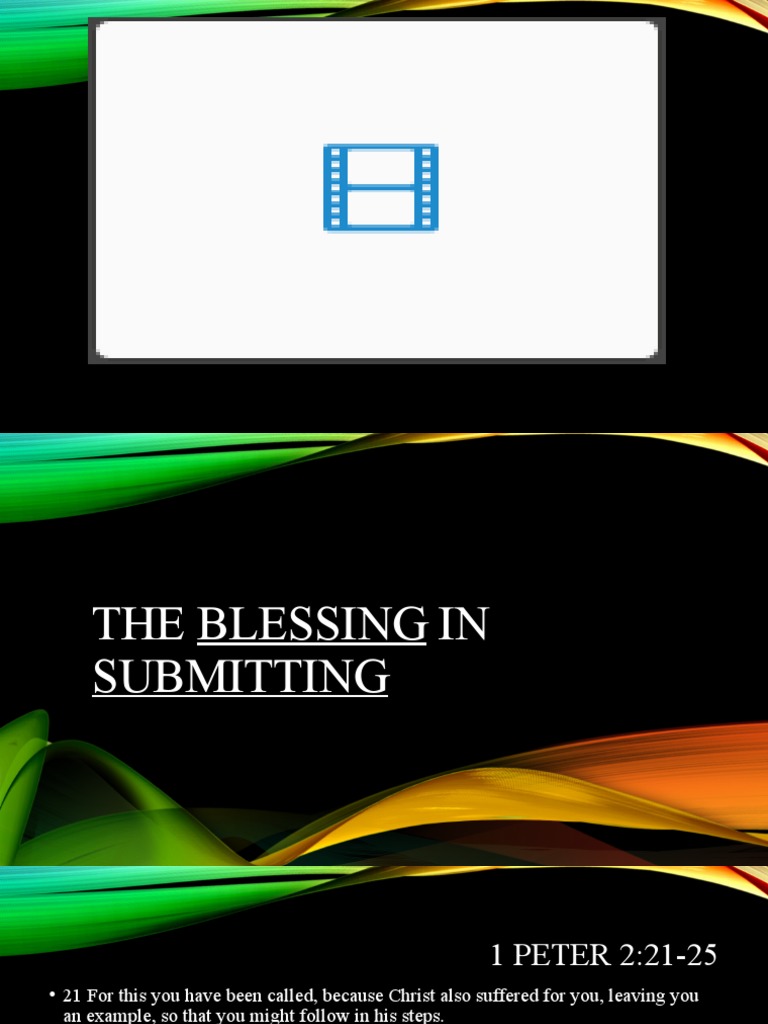The Blessing of Submitting to God | PDF | Faith | Gospel Of Mark