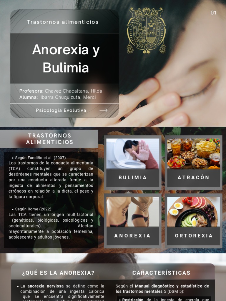 Trastornos Alimenticios | PDF | Desorden alimenticio | Bulimia nerviosa