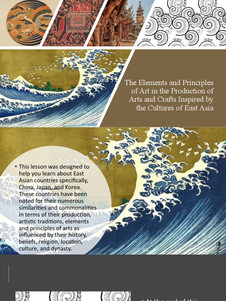 The Elements and Principles of Art in The Production of Arts and Crafts ...