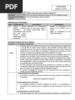 SESIÓN DE APRENDIZAJE #30 La Materia y Sus Propiedades | PDF | Importar | Masa