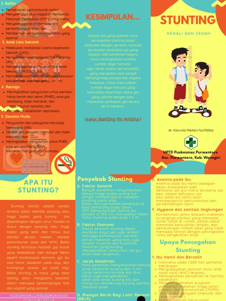 Leaflet Stunting | PDF