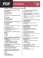TOP FOOD SAFETY Objective Questions and Answers MCQs | PDF | Grilling ...