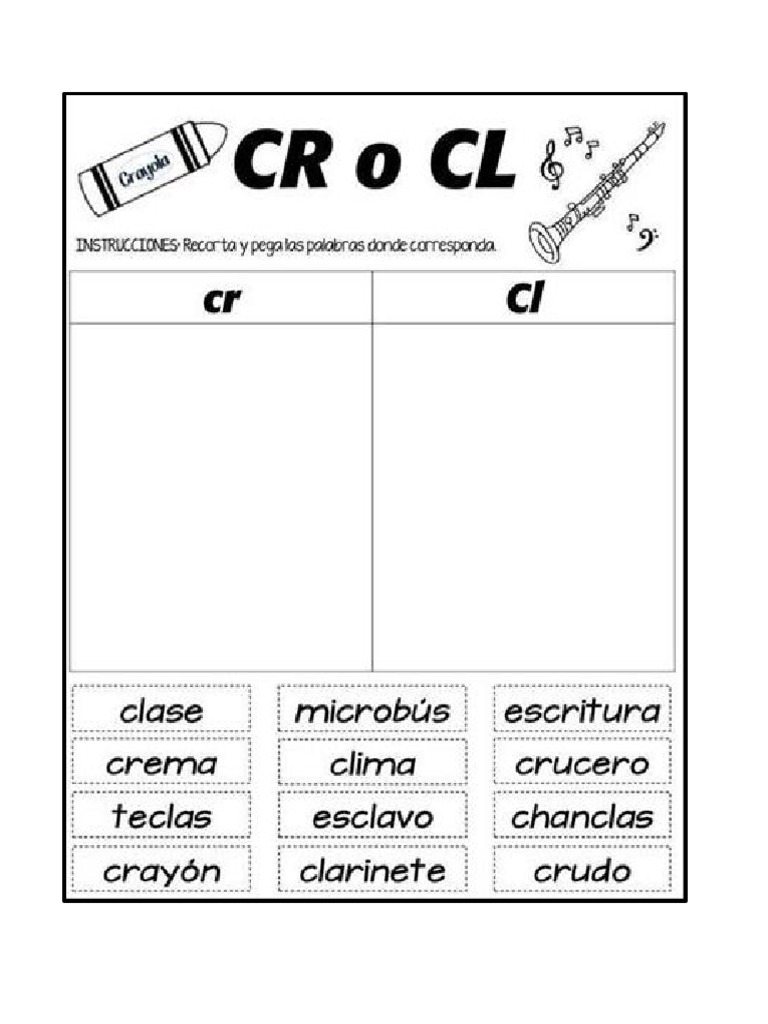 Guia de CR Y CL | PDF