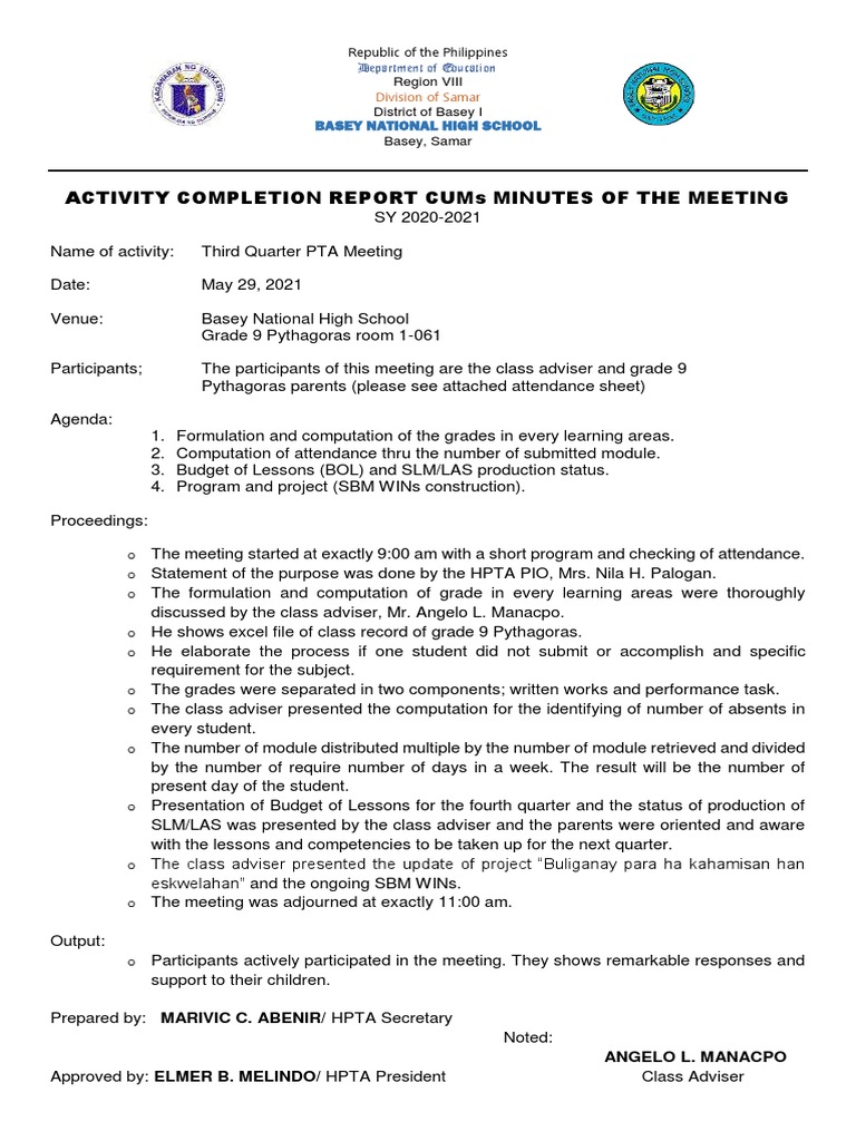 Acr Meeting Cot | PDF