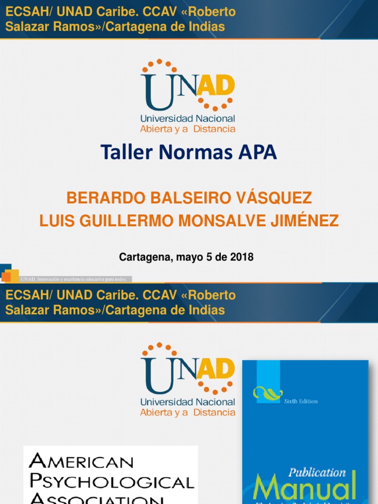 Taller Normas APA | PDF | Aprendizaje | Estilo apa