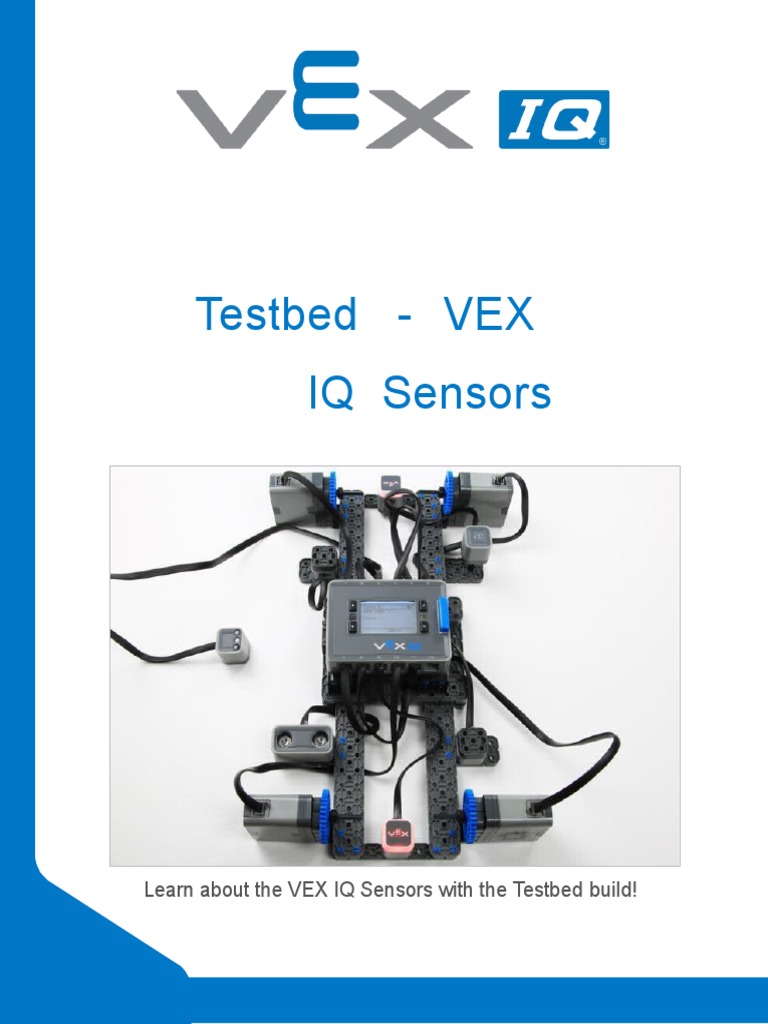 VEX IQ Sensors Testbed Instructions | PDF | Learning | Teachers