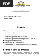 PROCESSO E PROCEDIMENTO - Procedimento Ordinário e Sumário | PDF ...