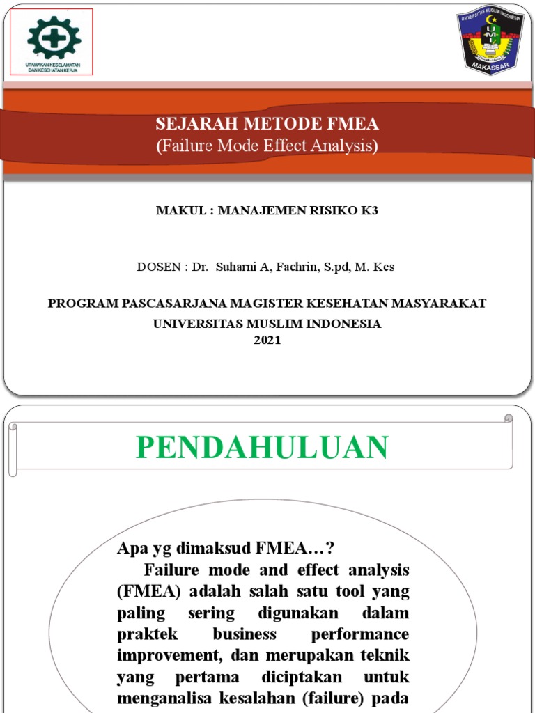 Metode Fmea | PDF