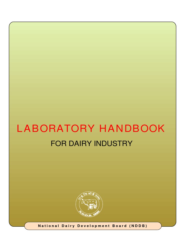 Laboratory Handbook Full | PDF | Sterilization (Microbiology) | Milk